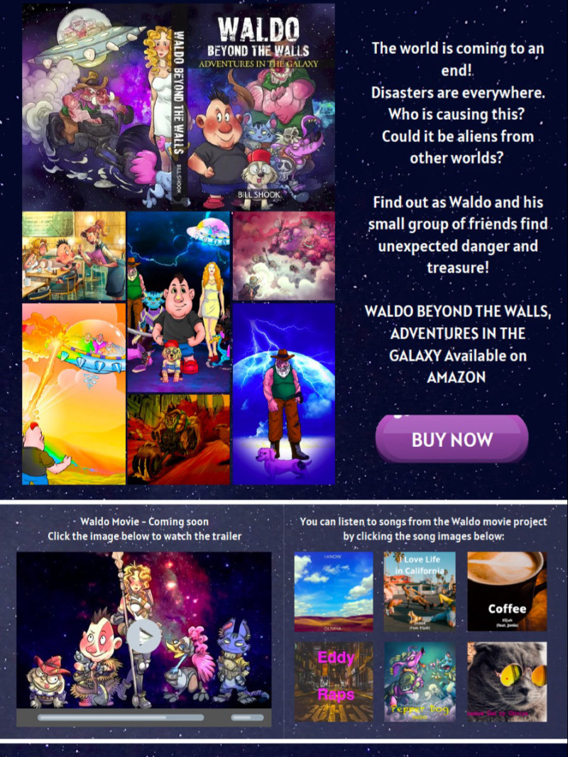 Storyrocket | Waldo Beyond the Walls: Adventures in the Galaxy